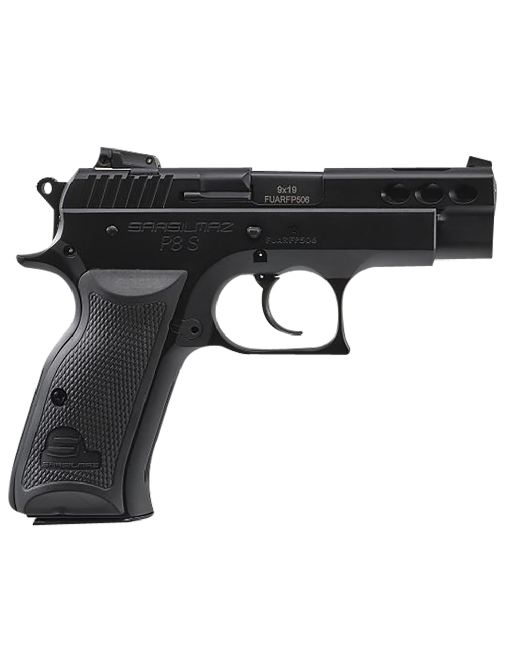 SAR FIREARMS P8S COMPACT 9MM BLK 3.8" 17+1 - Firearms Direct Club