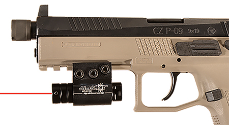 AimShot KT6132 Pistol Laser Red Matte Black - Firearms Direct Club