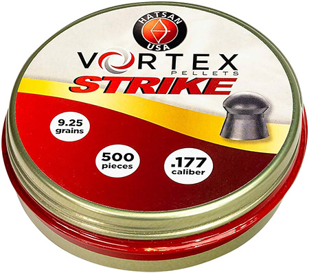 Hatsan USA HA90640 Vortex Strike Pellets 177 Lead Domed 500 Pellets ...
