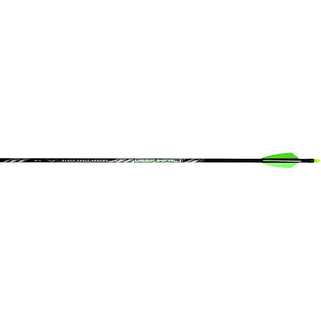 Black Eagle Deep Impact Arrows .001 350 2.5 In. Shield Cut 6 Pk ...