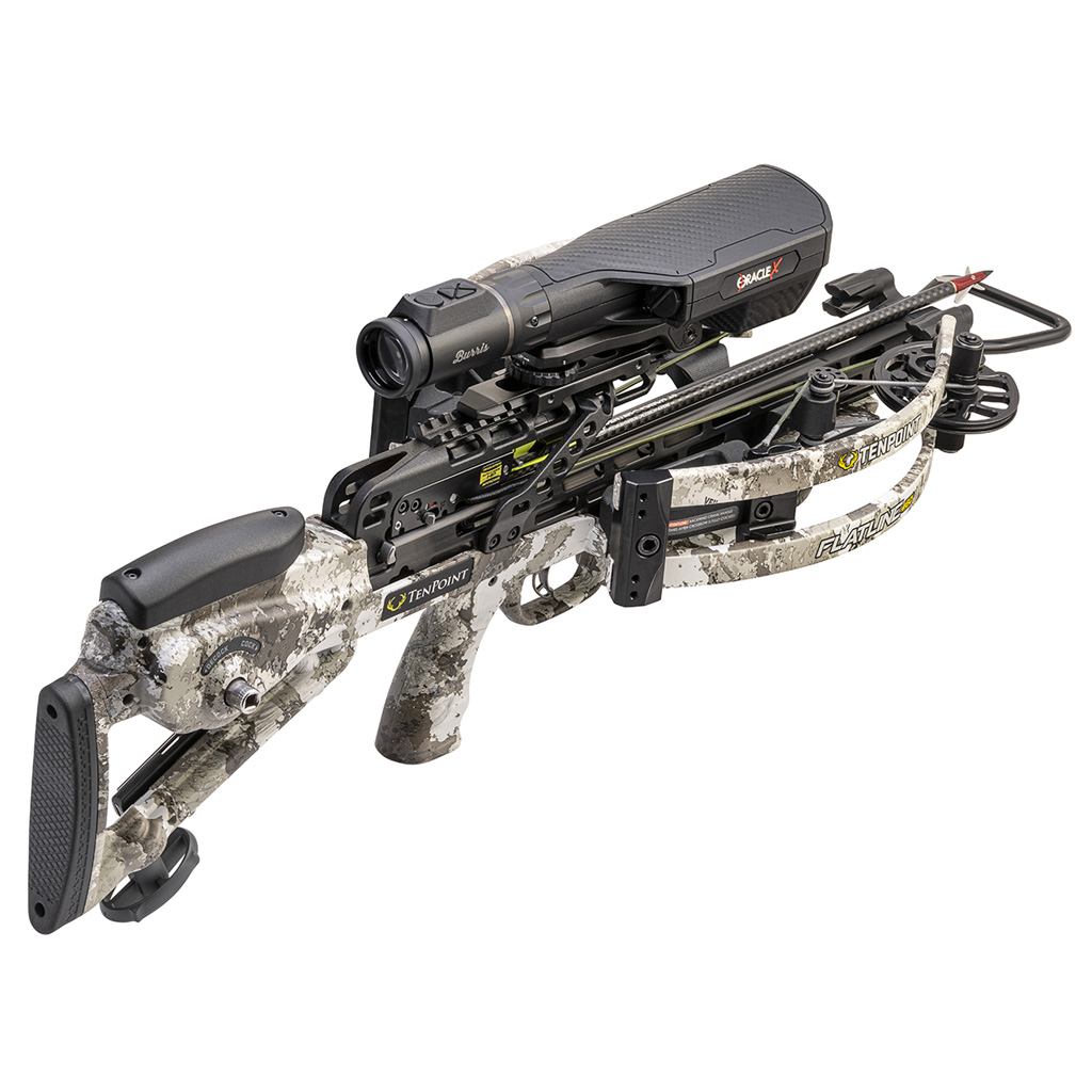 TenPoint Flatline 460 Oracle Crossbow Package ACUslide Burris Oracle ...