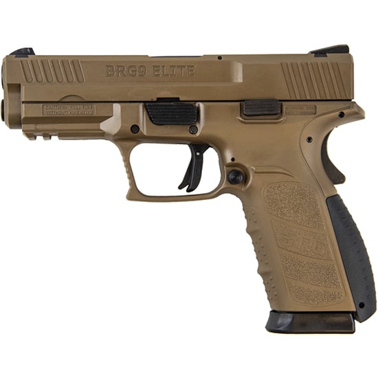 BRG BRG9 ELITE 9MM 4 FDE 16RD - Firearms Direct Club
