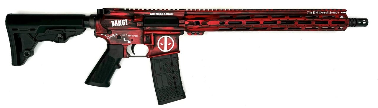 ZEUS ARMS AETHER DEADPOOL 5.56 RIFLE 16" 1-30RD MAG - Firearms Direct Club