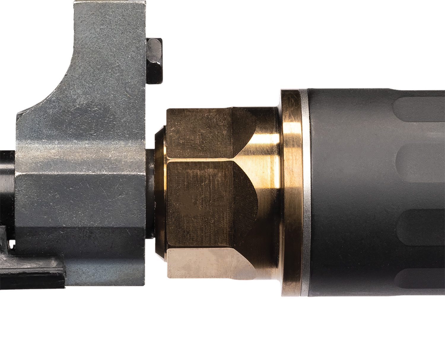 Q LLC Plan-B ASR Silencer Mount Black Steel - Firearms Direct Club