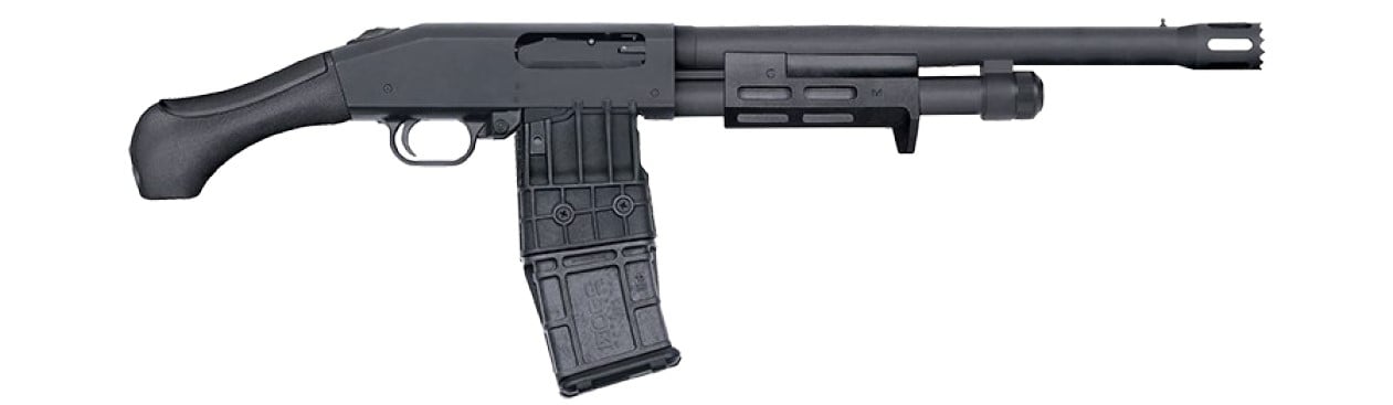 MOSSBERG 590M SHOCKWAVE 12/14 BREACHER - Firearms Direct Club
