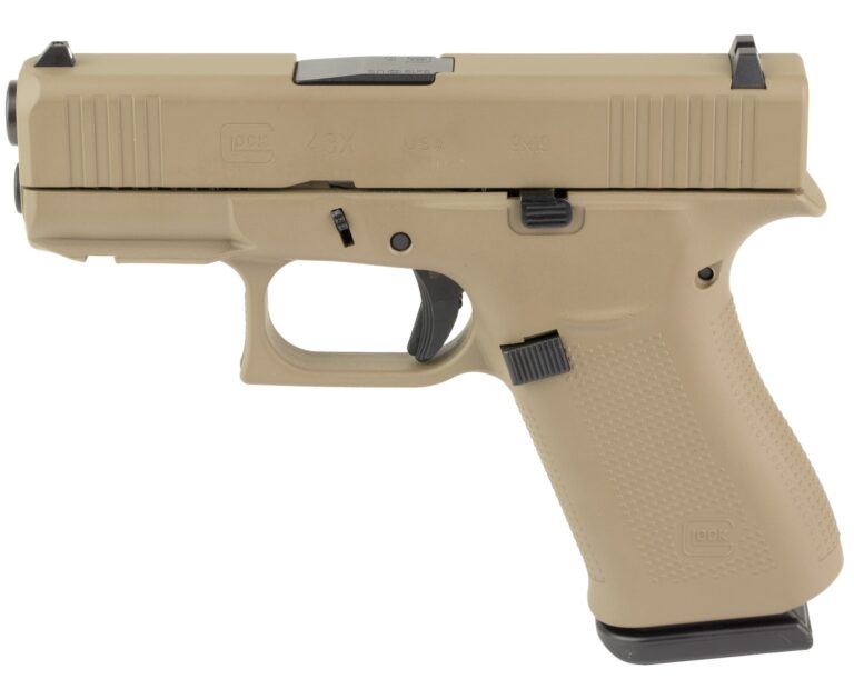 GLOCK 43X 9MM 10RD FS FDE - Firearms Direct Club