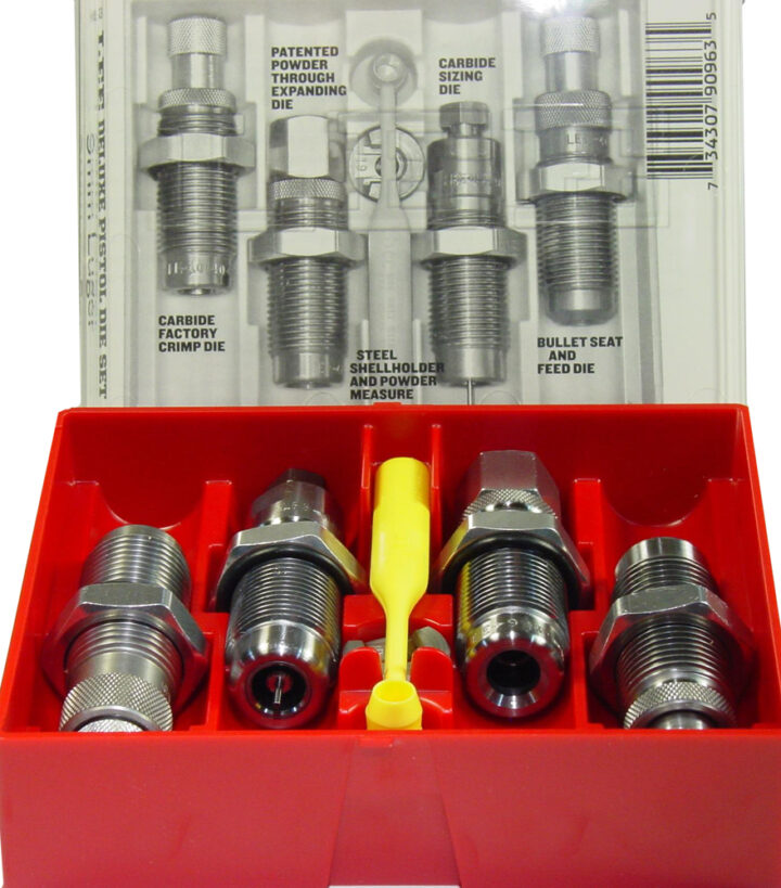 Lee Precision 90963 Deluxe 4 Die Set 9mm Luger - Firearms Direct Club