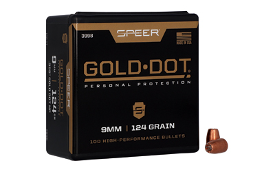SPR GOLD DOT .355 124GR HP 100CT - Firearms Direct Club