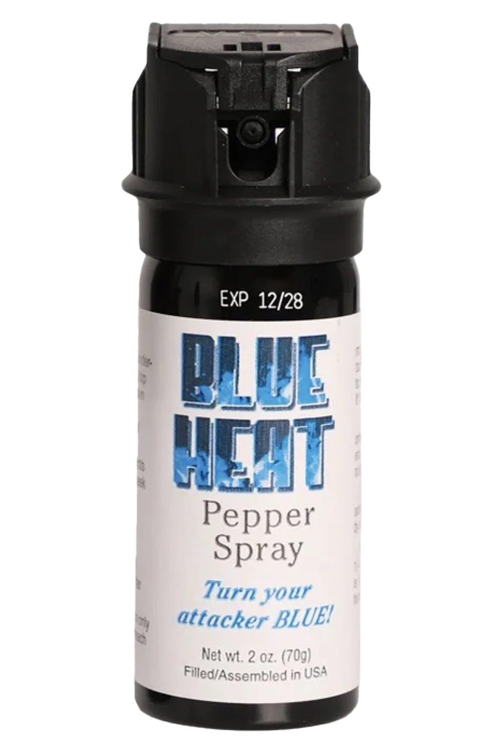 PSPI EC60BHFT-C BLUE HEAT 2 OZ SPRY FLIP TOP - Firearms Direct Club