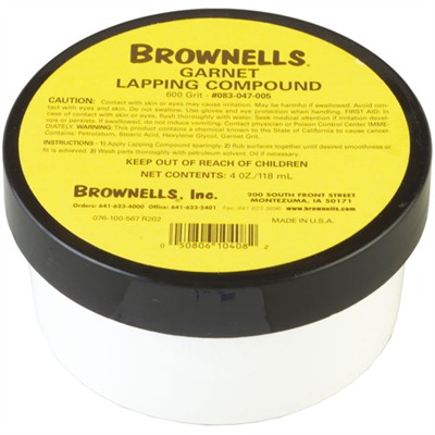 LAPPING COMPOUND, GARNET GK-5, #600 GRIT - Firearms Direct Club