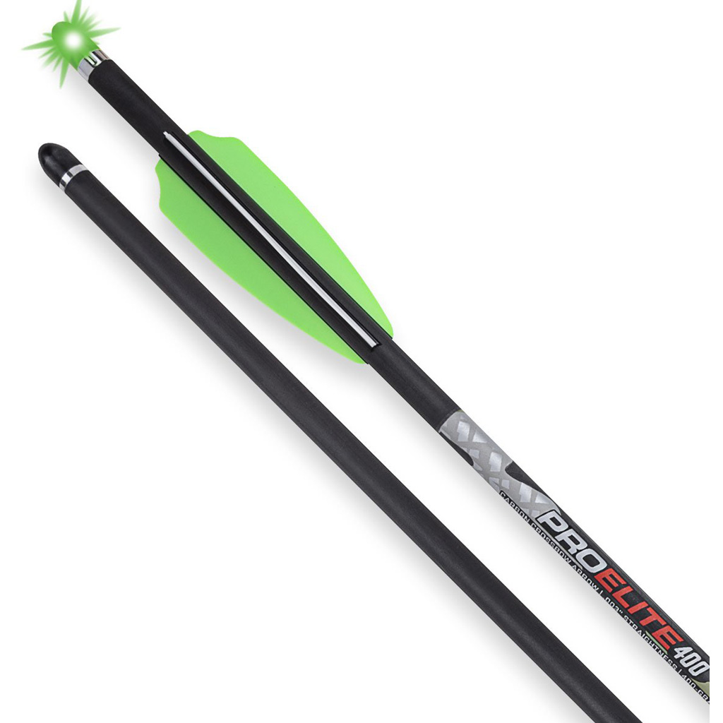 TenPoint Pro Elite 400 Lighted Carbon Arrows 20 In. Alpha Blaze Nocks 3 ...