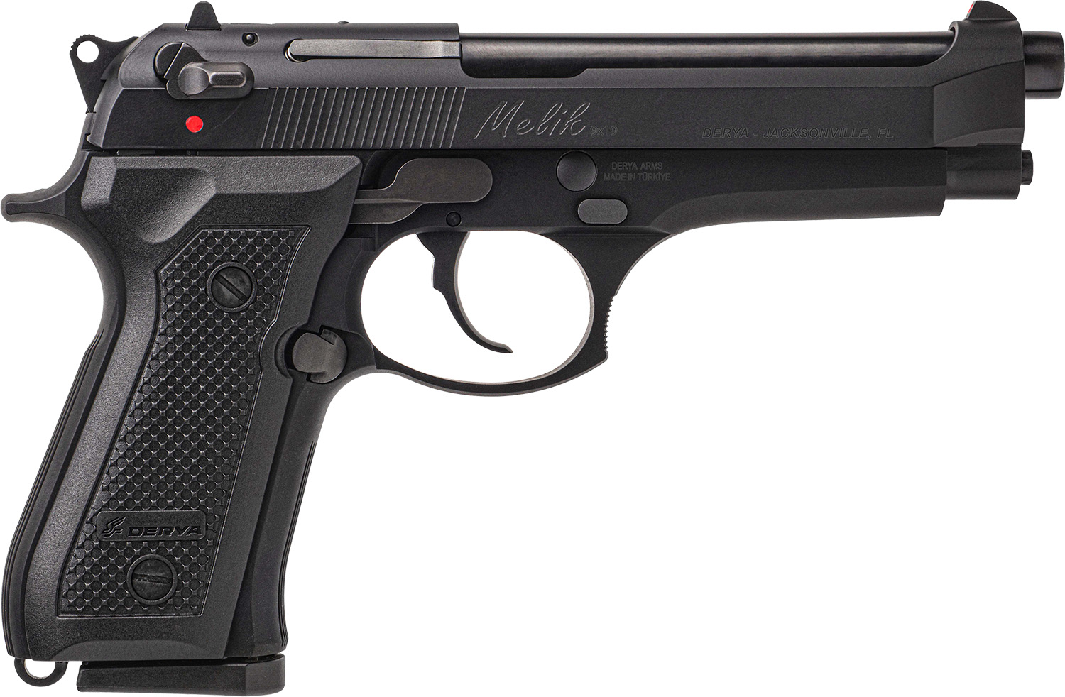 Derya Firearms 10LMELIK9TR Melik 9mm Luger 17+1 4.90" Black Melonite ...
