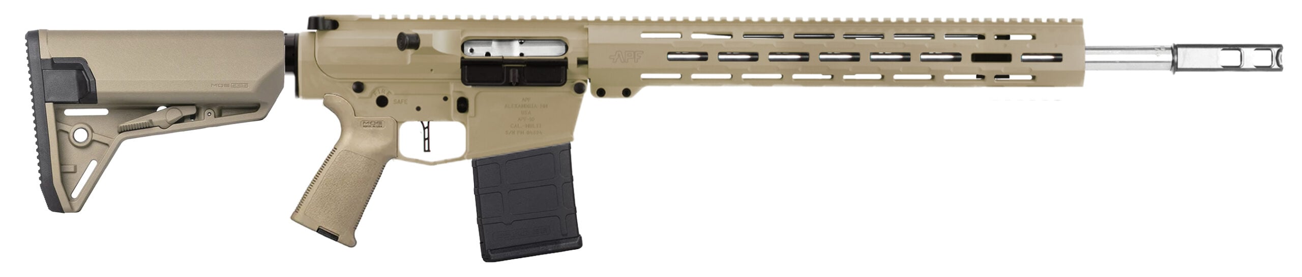 APF DMR 2.0 243WIN FDE 18 MLOK SL-S - Firearms Direct Club