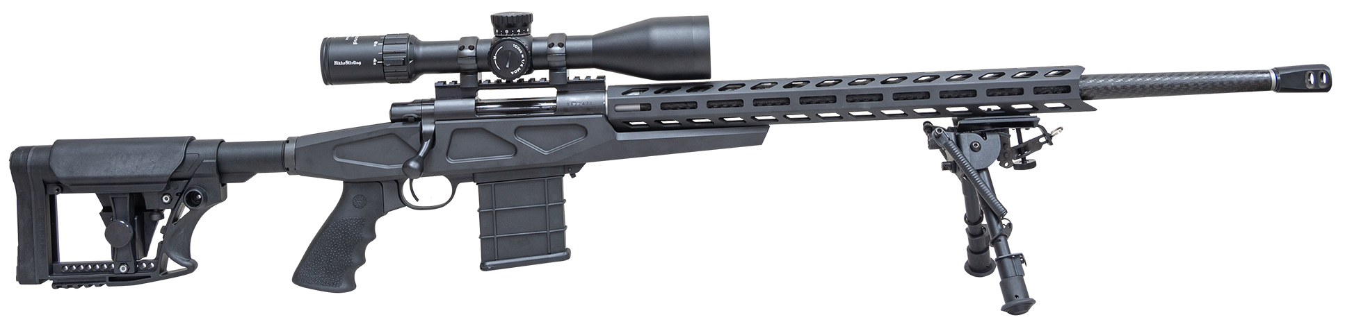 LSI HOWA M1500 6.5CREED 24 BLK CF SCOPE - Firearms Direct Club