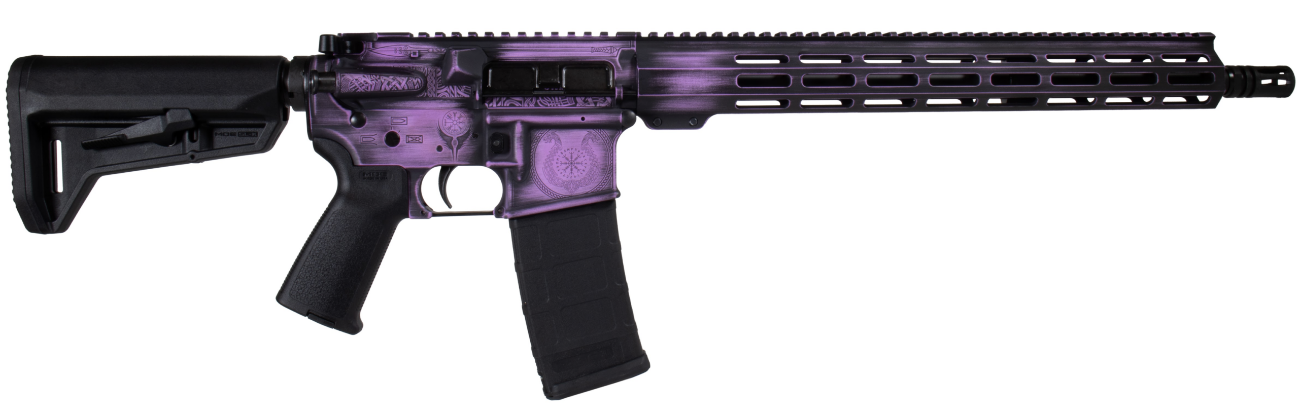 SHARK COAST VALKYRIE PURPLE AR 5.56 16" 30RD - Firearms Direct Club