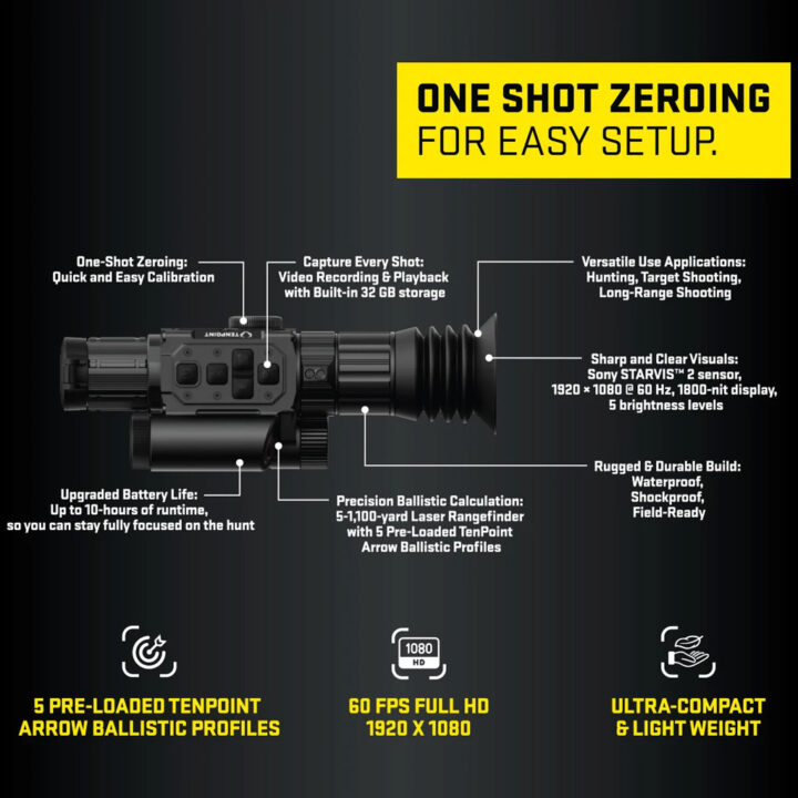 TenPoint Vision Rangefinding Crossbow Scope - Firearms Direct Club