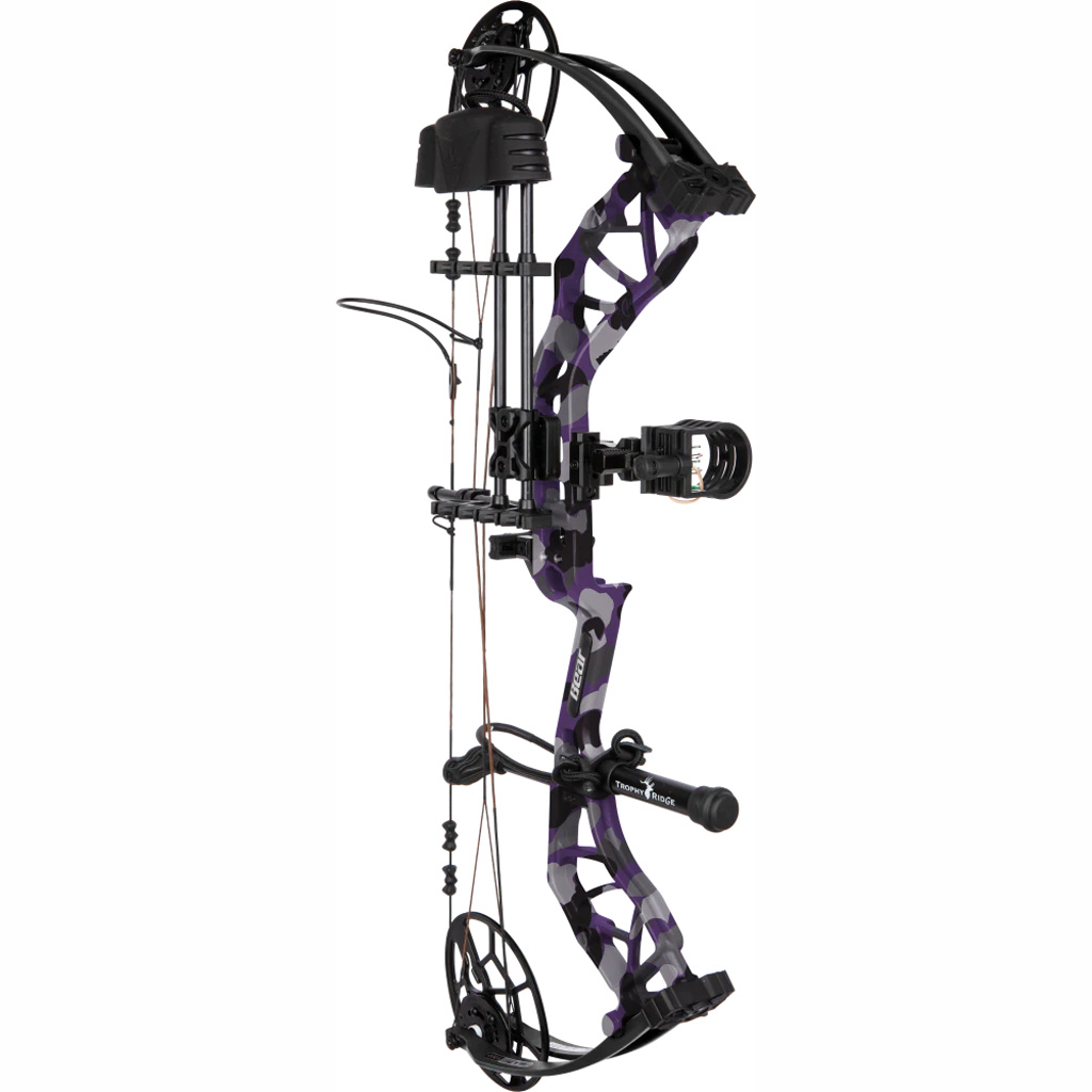 Bear Legit MAXX RTH Bow Package Fred Bear Twilight/Black 70 Lbs. LH ...