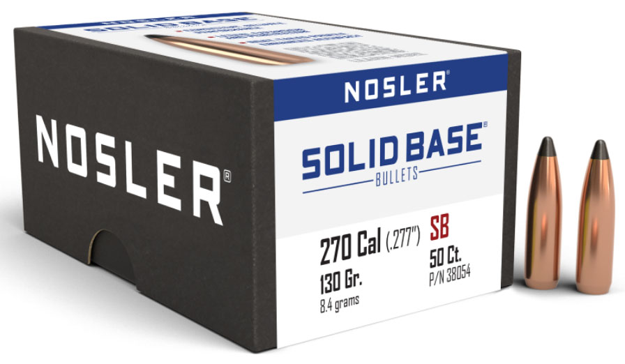 NOS SOLID BASE 270 130GR SP 50/3 - Firearms Direct Club