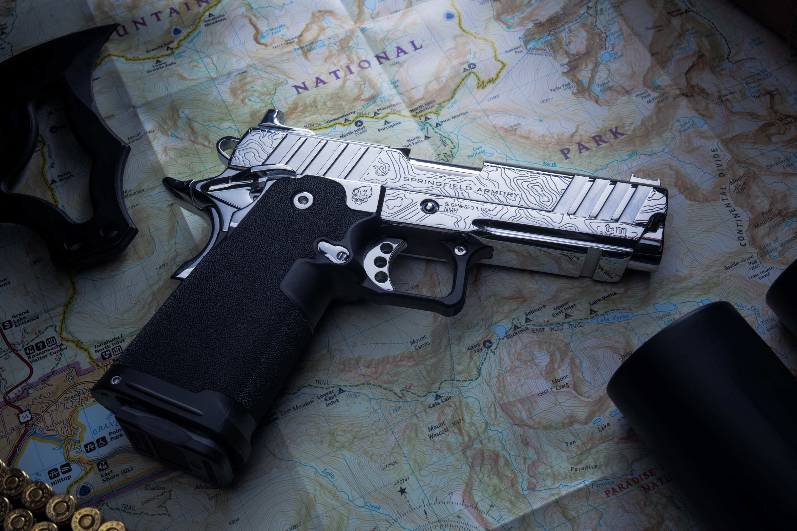 SPRINGFIELD ARMORY PRODIGY 9MM CNC/IRON MONKEY EDITION CHROME TOPO ...