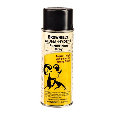 ALUMA-HYDE II, MATTE PARKERIZING GRAY, 12 OZ AEROSOL - Firearms Direct Club