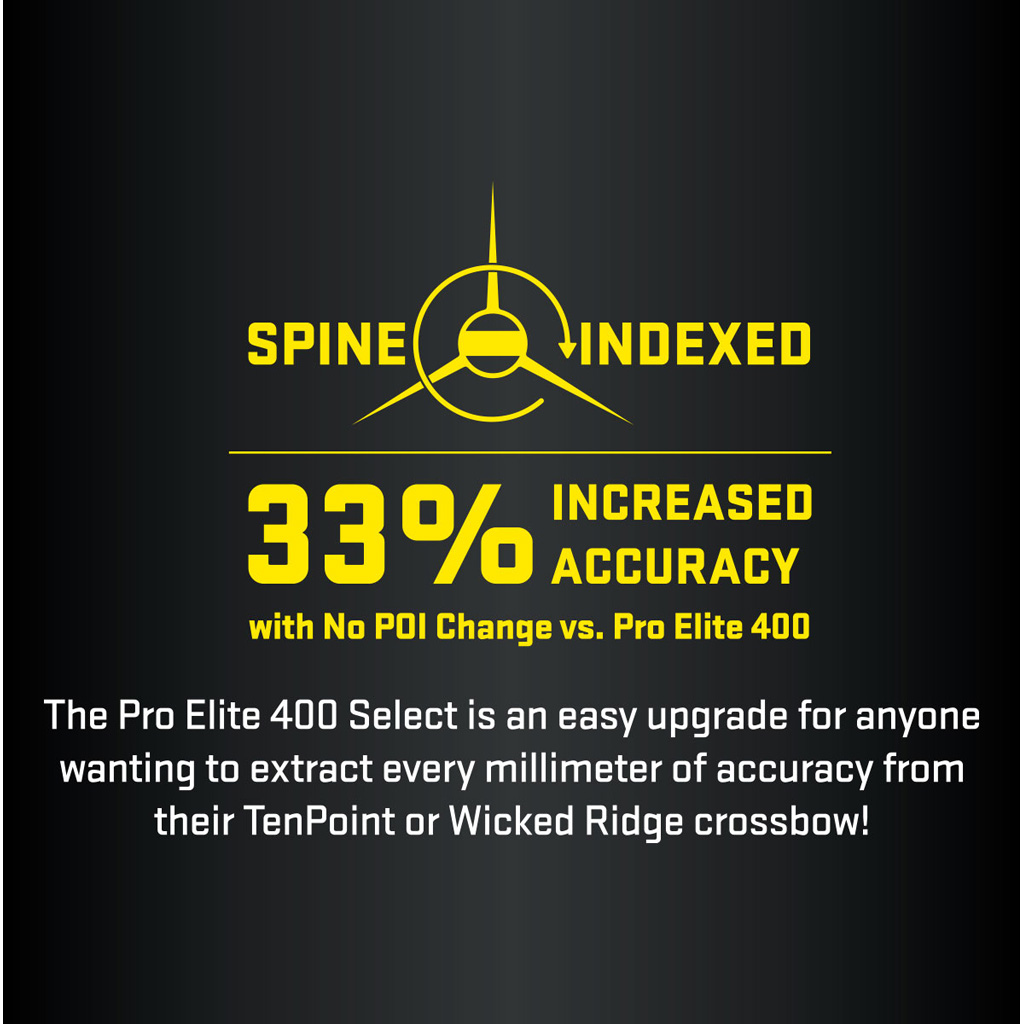 TenPoint Pro Elite 400 Select Carbon Arrows 20 In. Alpha-Nock HP 6 Pk ...