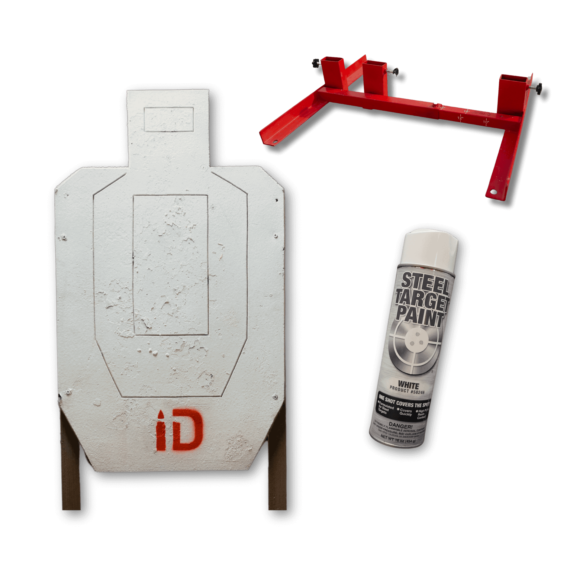 Infinity Target And Stand Bundle (Silhouette, With Paint) - Firearms ...