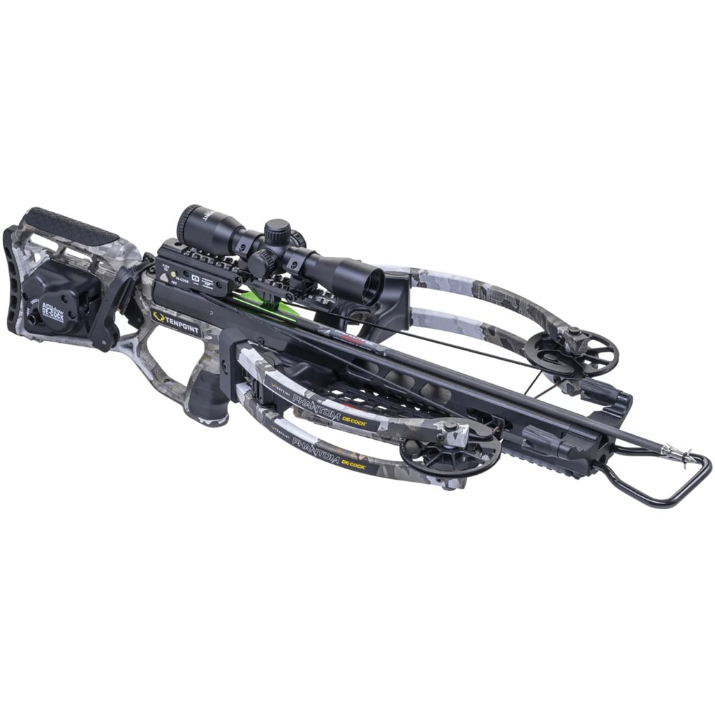 TenPoint Phantom Decock Crossbow Package ACUdraw De-Cock ProView 400 ...