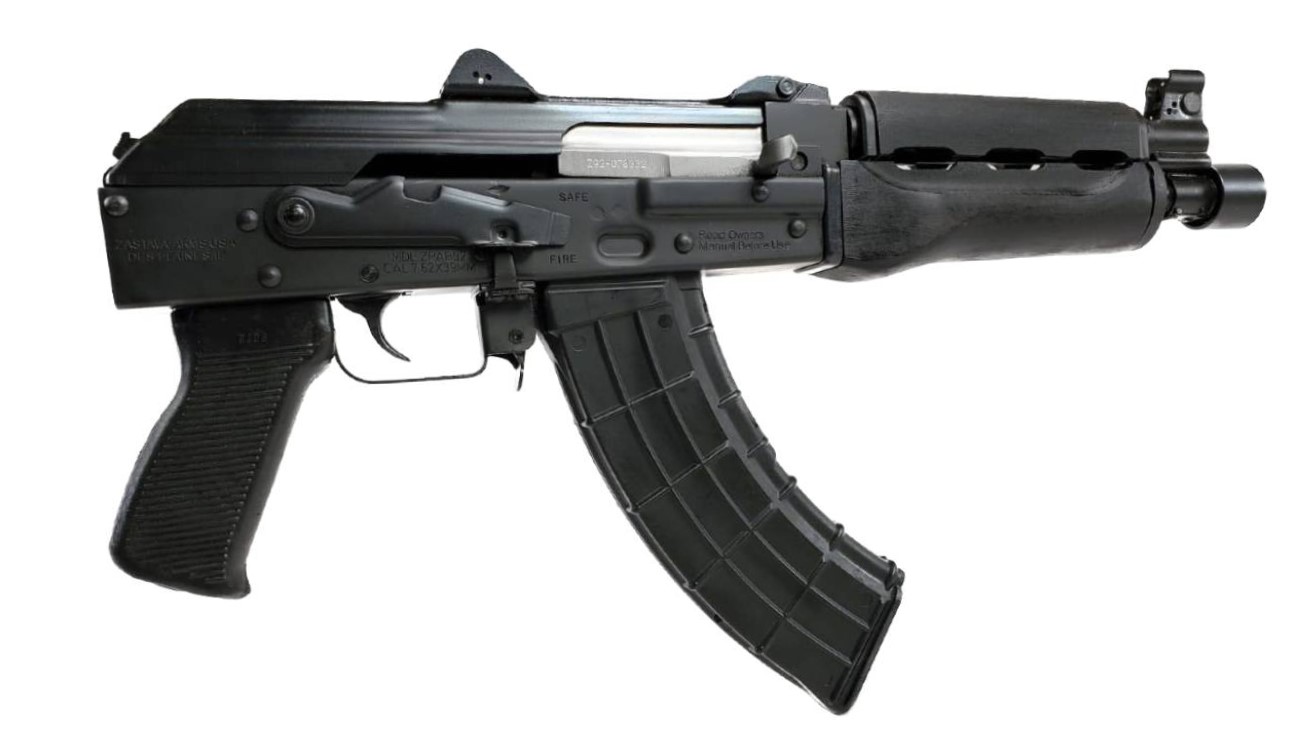 ZASTAVA ARMS USA ZPAP92 PISTOL 7.62X39 BLK POLY - Firearms Direct Club